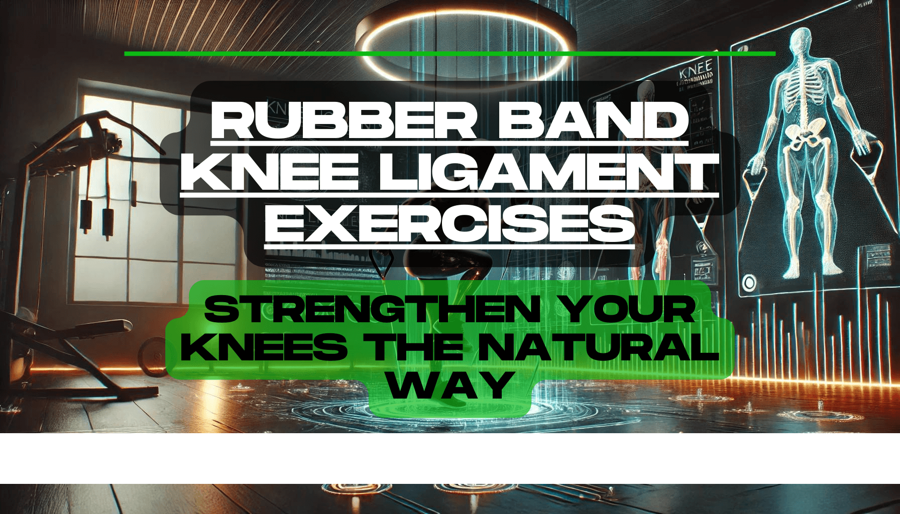 Rubber Band Knee Ligament Exercises: Strengthen Your Knees the Natural ...
